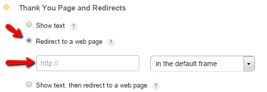 How To Redirect Users To Another Web Page Upon Form Submission Captainform Wordpress Plugin
