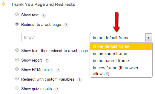 How to redirect users to another web page upon form submission ... How to redirect users to another web page upon form submission ...