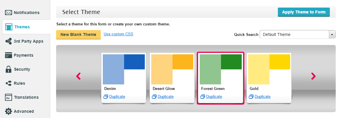 Wordpress Form Themes Captainform Wordpress Plugin Captainform